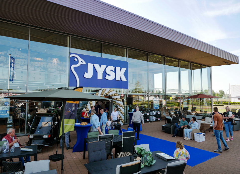 JYSK opent nog eens drie compleet vernieuwde winkels | Vastgoeddata
